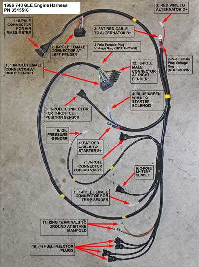 Dave's Volvo Engine Wire Harness Page